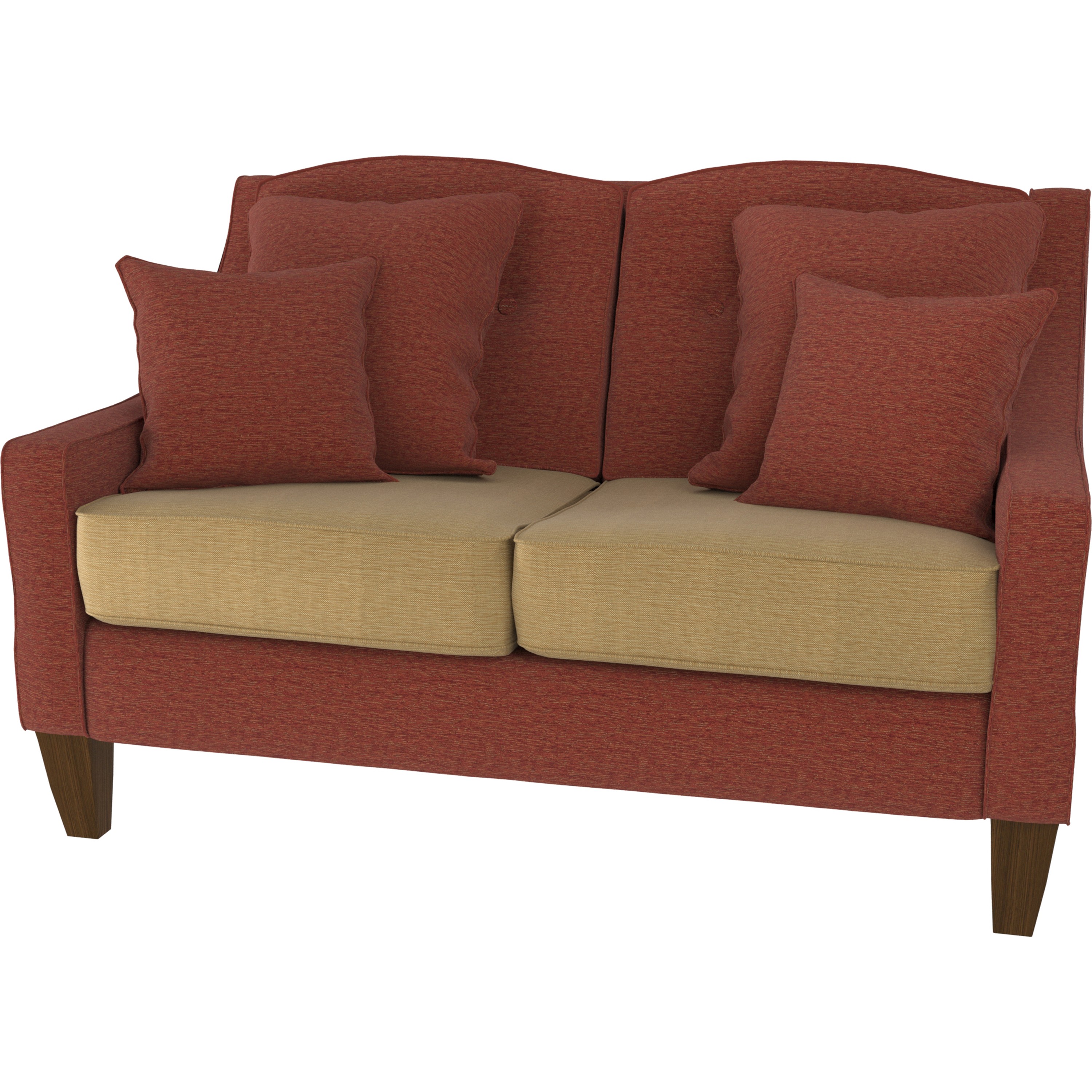 Maxwell Thomas® Quick-Ship Vidalia Collection Loveseat, No Button ...
