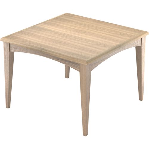 Maxwell Thomas® Four-Leg Dining Table, Laminate Maple Bullnose Edge, 42 ...