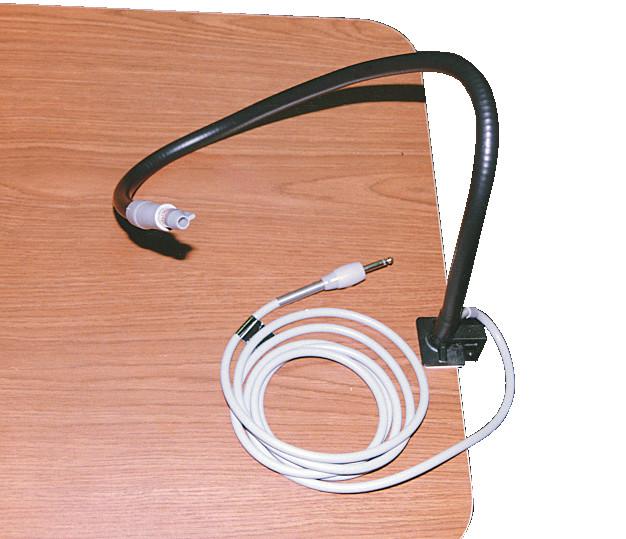 Single Locking 10' Pushbutton Two Conductor Call Cord- 1/4" phone plug ...