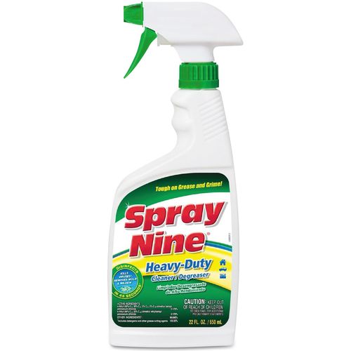 Spray Nine® Heavy Duty Cleaner/Degreaser/Disinfectant, 22 oz, 12 Spray ...