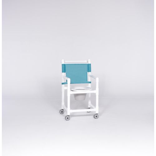 Heavy Duty PVC Shower Chair Commode (46055) | Direct Supply