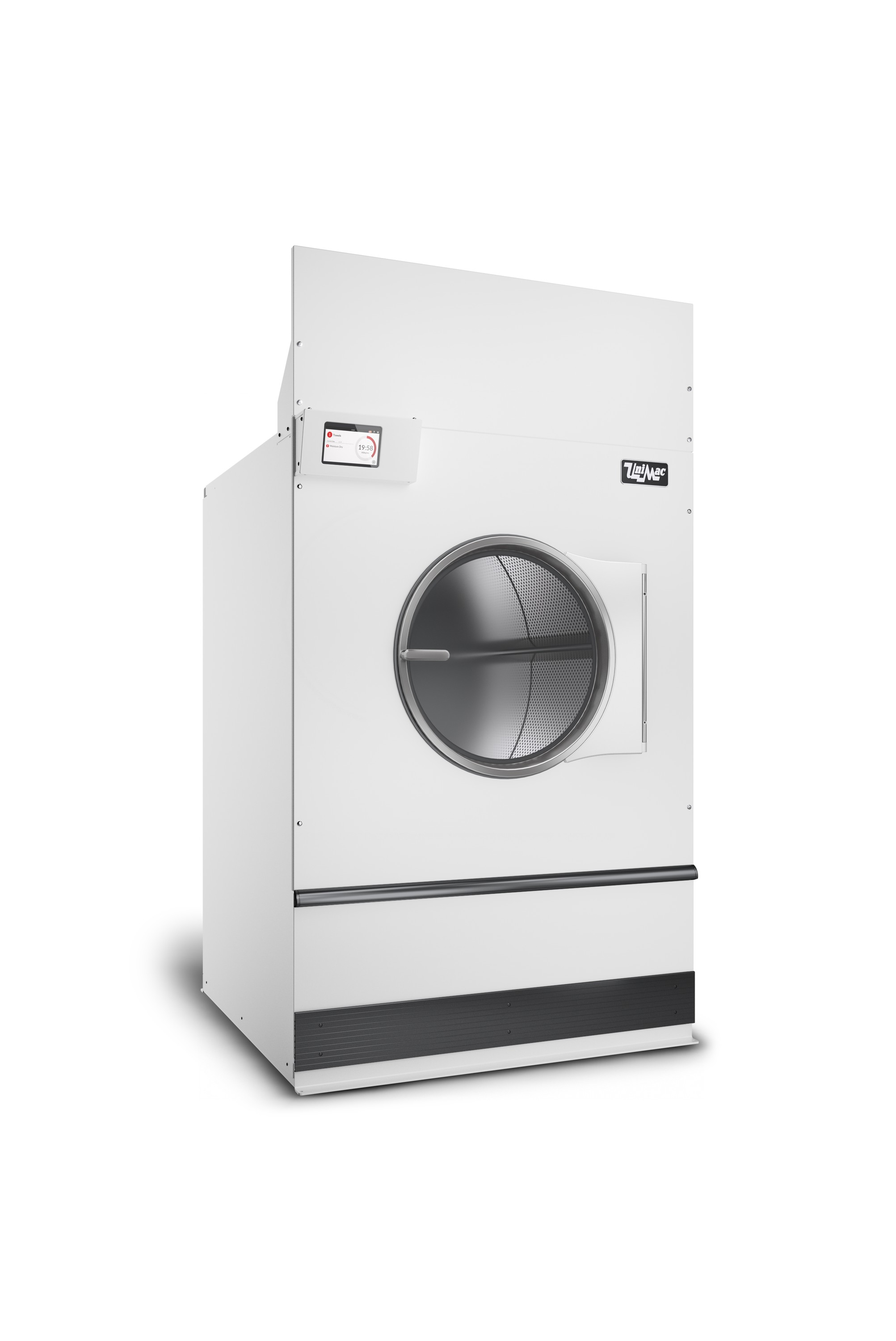 Unimac Dryer, 75lb Capacity, 208-240/60/3, Gas, Reverse, Micro Control ...