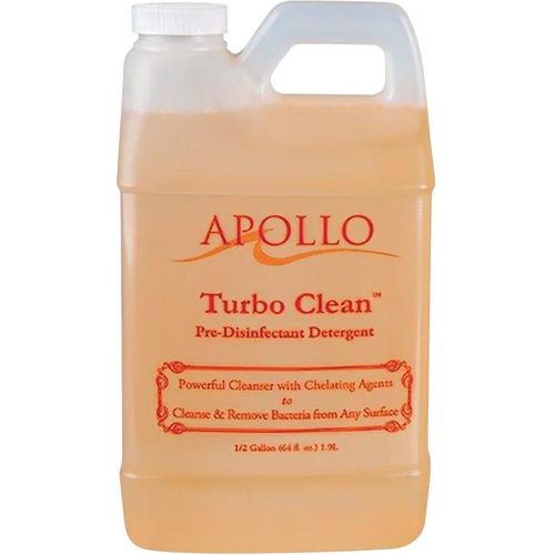 Apollo Turbo Clean Pre-Disinfectant Detergent, ½-Gallon Bottle, Case of ...