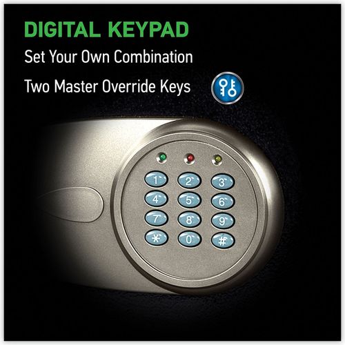 Sentry® Safe Electronic Lock Security Safe, 1 cu ft, 16.94w x 14.56d x ...