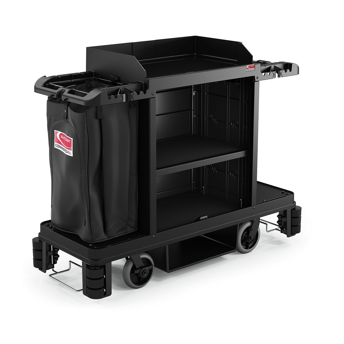 Suncast Commercial® Standard Housekeeping Cart (39DXG) | Direct Supply