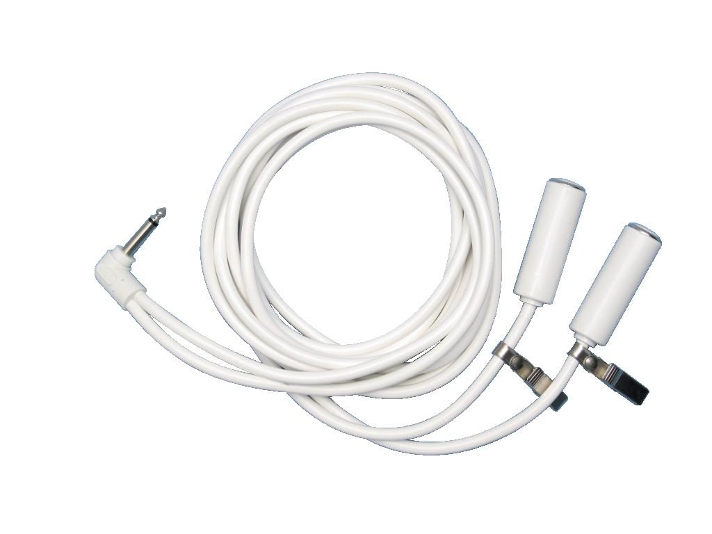 Raised Pushbutton Double 8' Winged Call cord with 1/4" phone plug ...