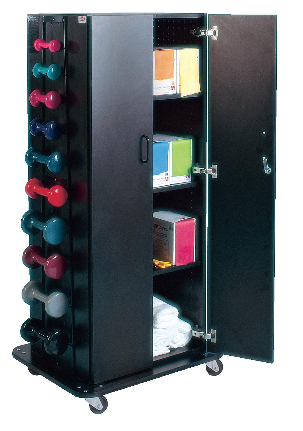 Accessorized Multi-Purpose Weight / Storage Rack (42690) | Direct Supply