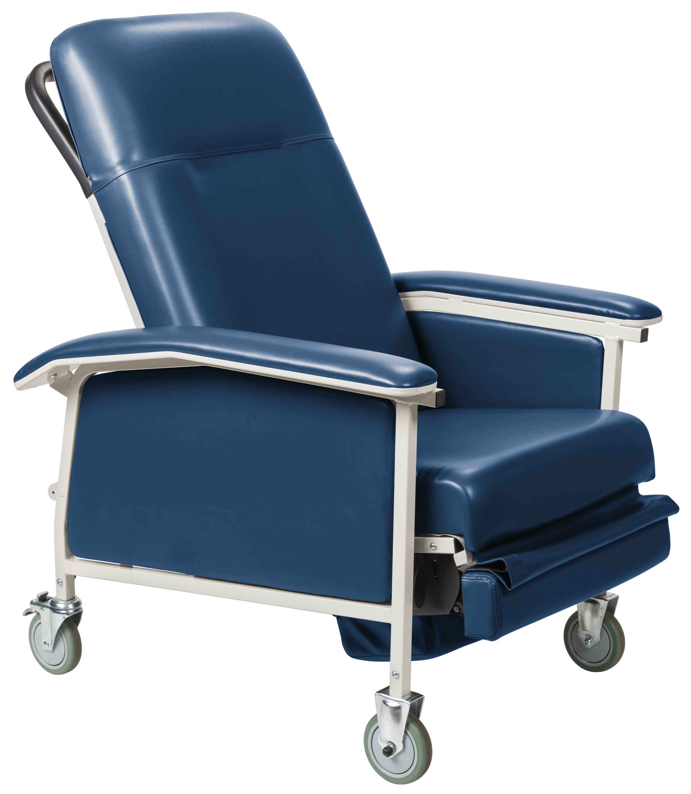 Panacea® Extra-Wide 3-Position Recliner - Upholstery Color: Gunmetal ...