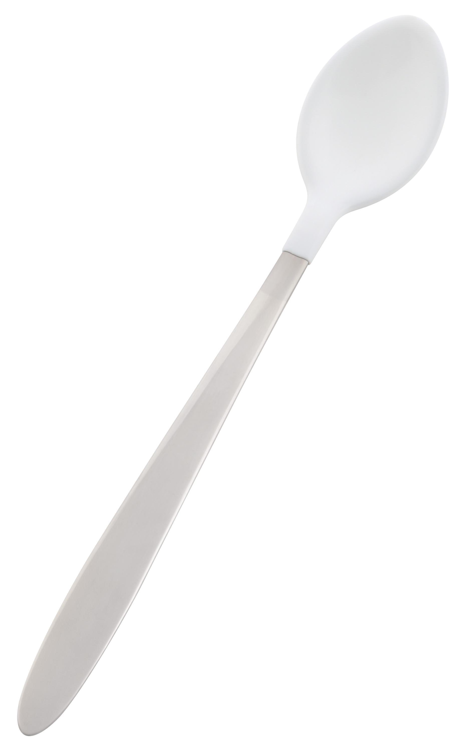 Direct Supply® Plastisol Coated Infant Spoon - Color: White (H9926)