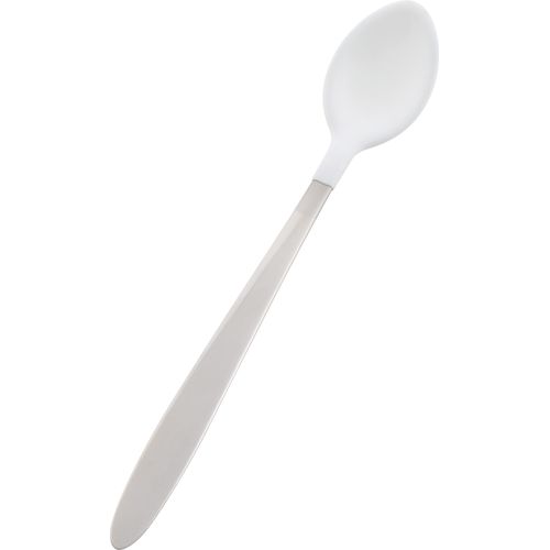 Direct Supply® Plastisol Coated Long Teaspoon - Color: White (H9928)