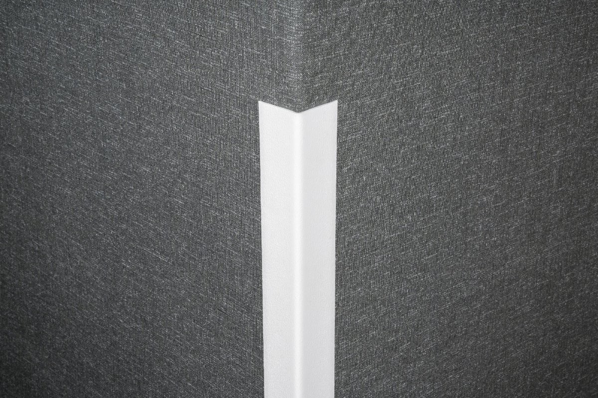 Extruded Corner Guard, 1-1/2" x 1-1/2" x 12' - Color: Fog (3BR68 ...