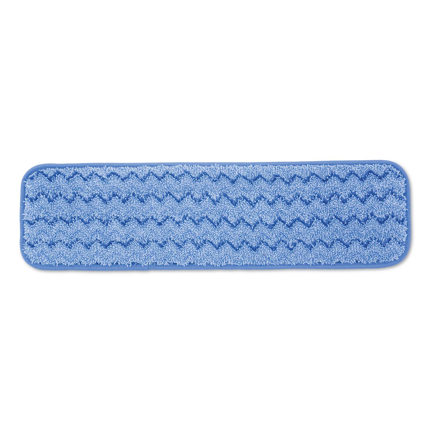Rubbermaid HYGEN Microfiber Damp Mop Pad, 24½"W x 5½"D, Blue (82479 ...