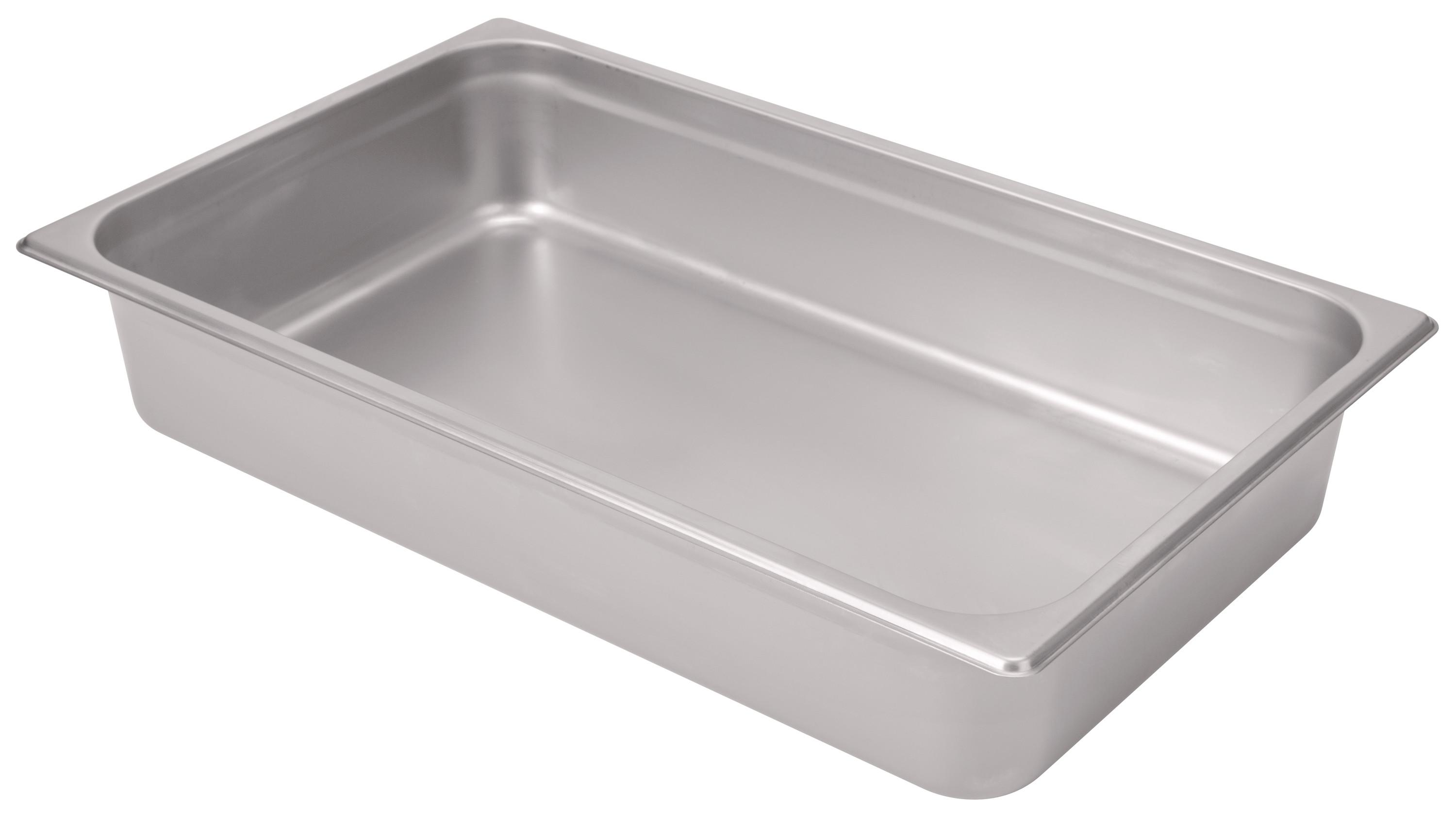 Full-Size Steam Table Pan, 20¾"L x 12¾"W x 6"D, 24-Gauge (15878 ...