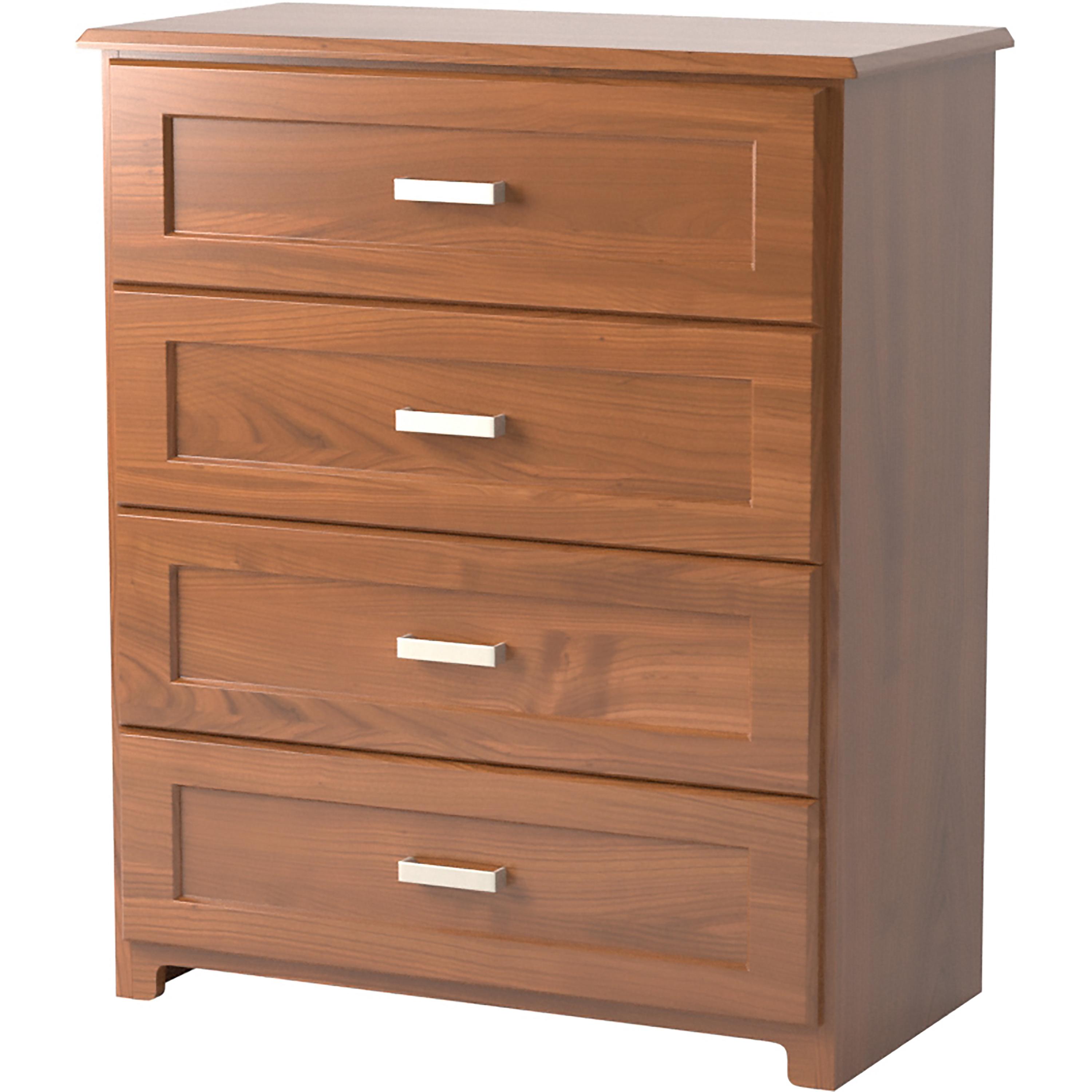 Maxwell Thomas® Quick-Ship Scottsdale Chest, 4 Drawers - Casegood Finish: Hayward Cherry Pull ...