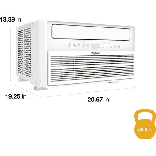 8,000 BTU Window Mounted Inverter Air Conditioner with Remote Control ...