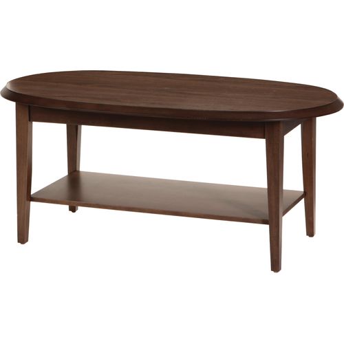 Maxwell Thomas® Odessa Oval Coffee Table with Veneer Top, Knock Down ...