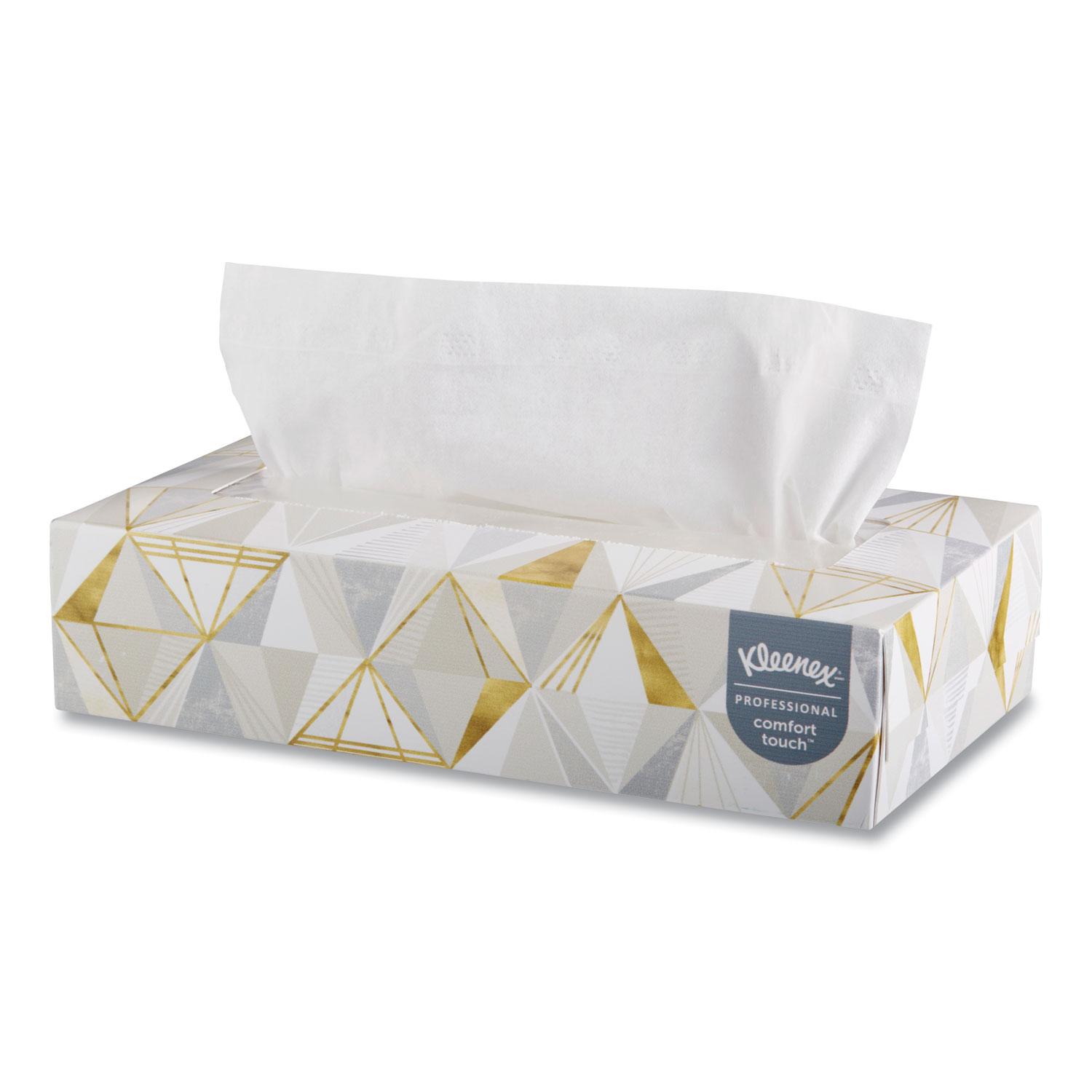 Kleenex® Kleenex® Facial Tissue, Flat Box, 100 Tissues per Box (16886) | Direct Supply