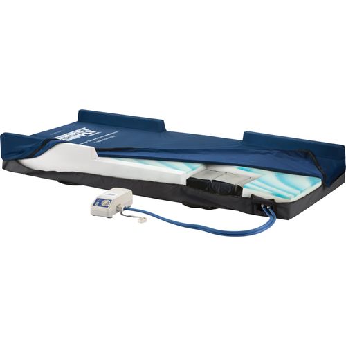 Panacea® Convertible Plus 12 Cell Air Mattress, Heel Slope, Raised ...