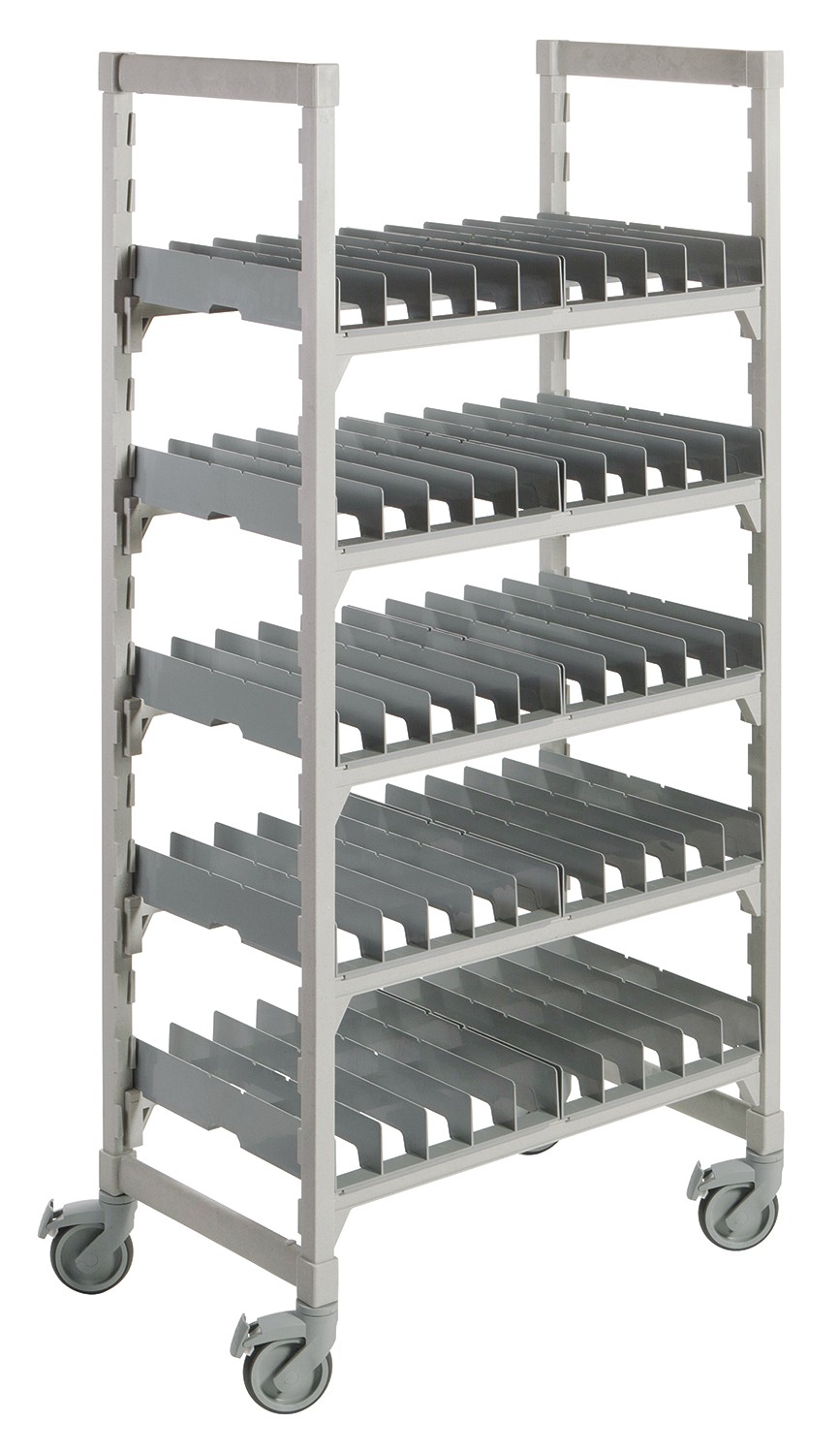Cambro CPMU243675DDPKG Camshelving® Premium Series Dome Mobile Drying ...