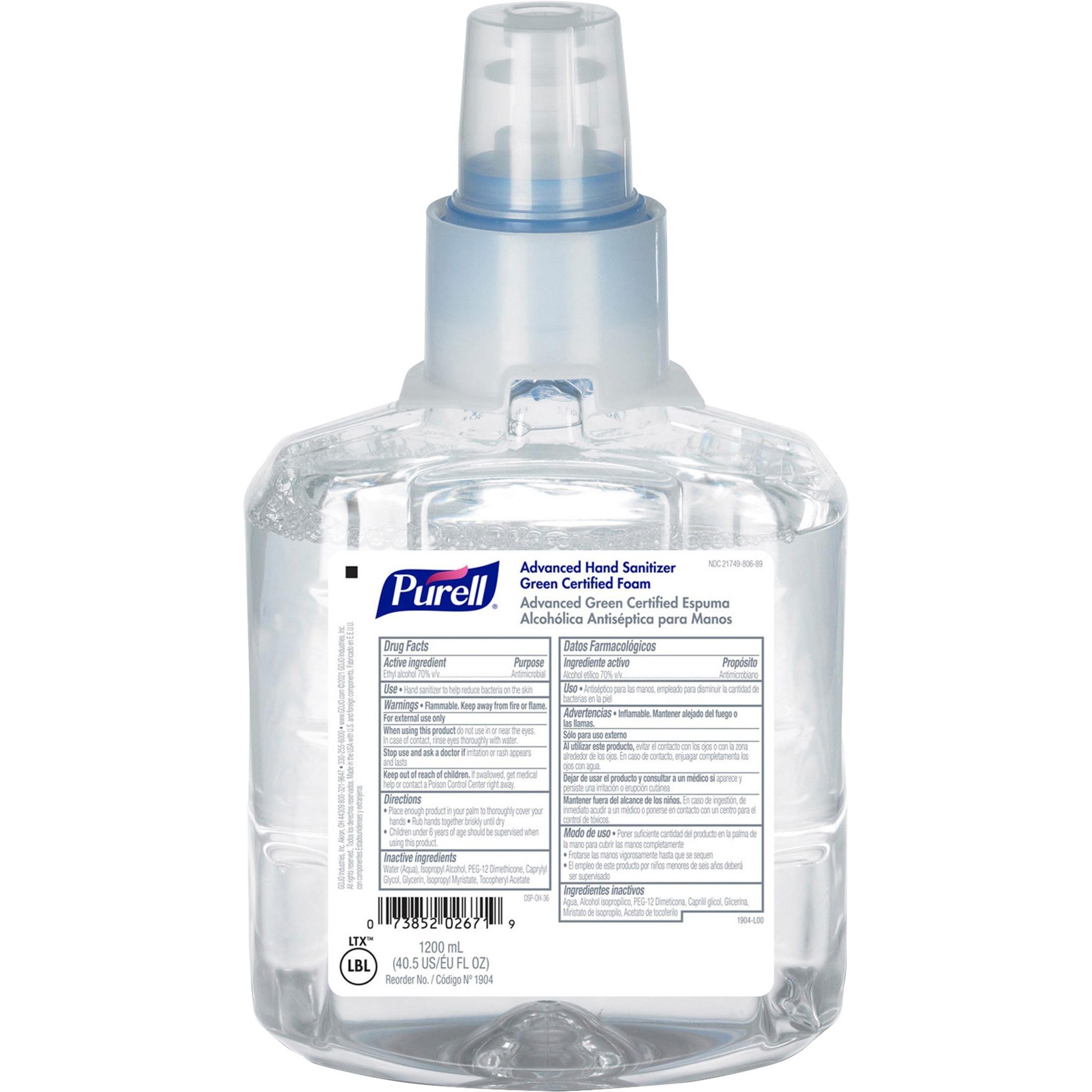 PURELL® Hand Sanitizer Foam Refill (Pack of 2) (GM785) | Direct Supply