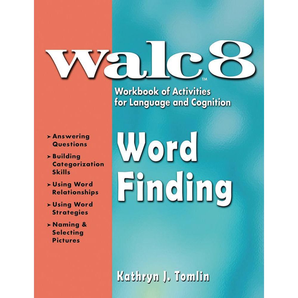 WALC 8 Word Finding (E4479) | Direct Supply