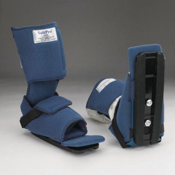 SoftPro Gait Trainer AFO Boot, Large, Fleece (77D09) | Direct Supply