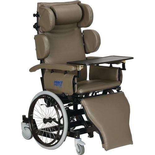 Panacea® Tilt & Recline Chair with 20" Wheelchair Wheels, Standard ...
