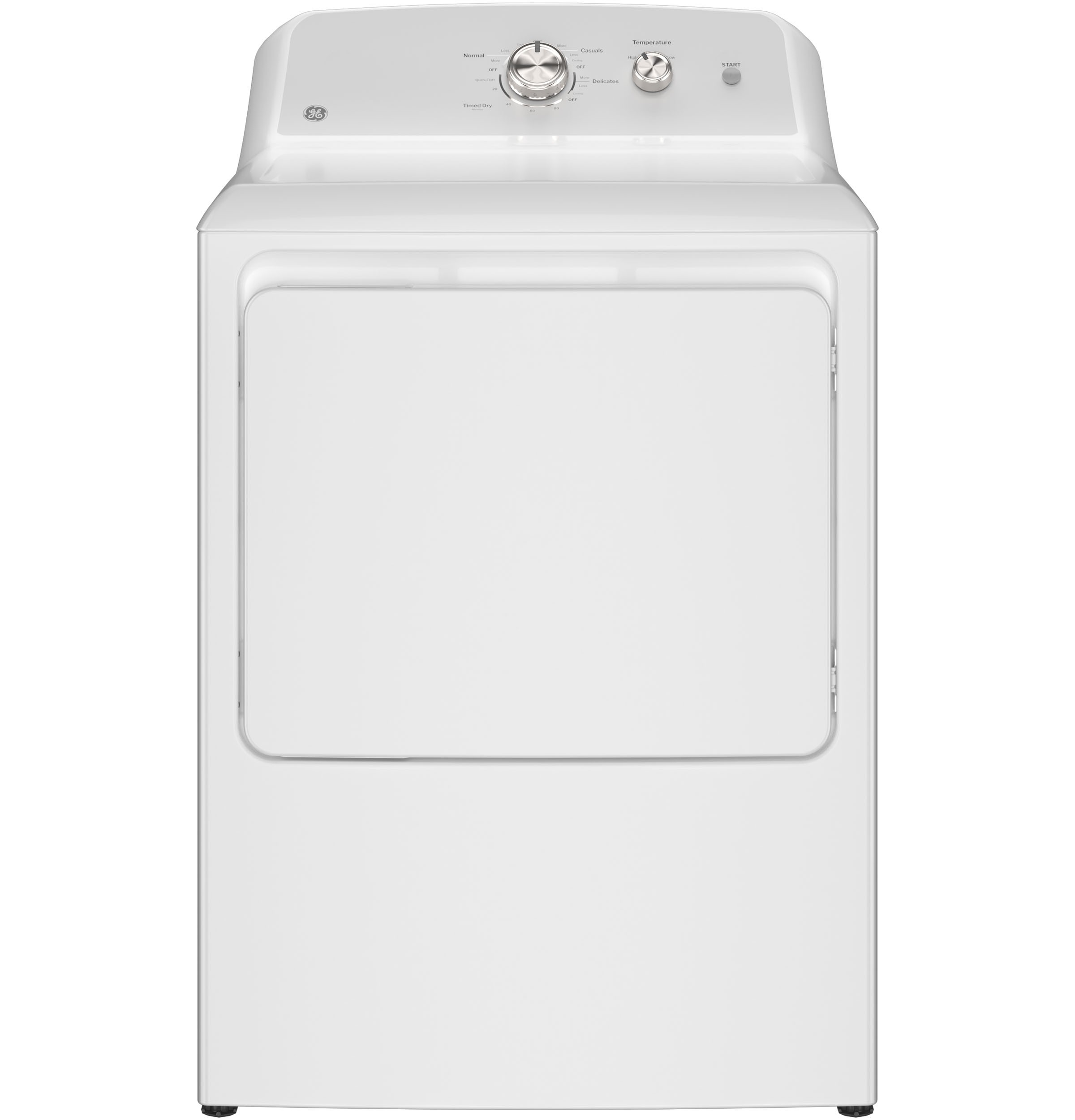 GE® Hotpoint® 6.2 cu. ft. Capacity Electric Dryer with Up To 120 ft ...