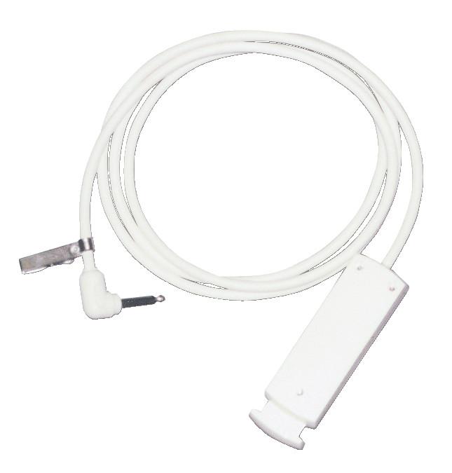 Single Locking 10' Pushbutton Two Conductor Call Cord- 1/4" phone plug ...