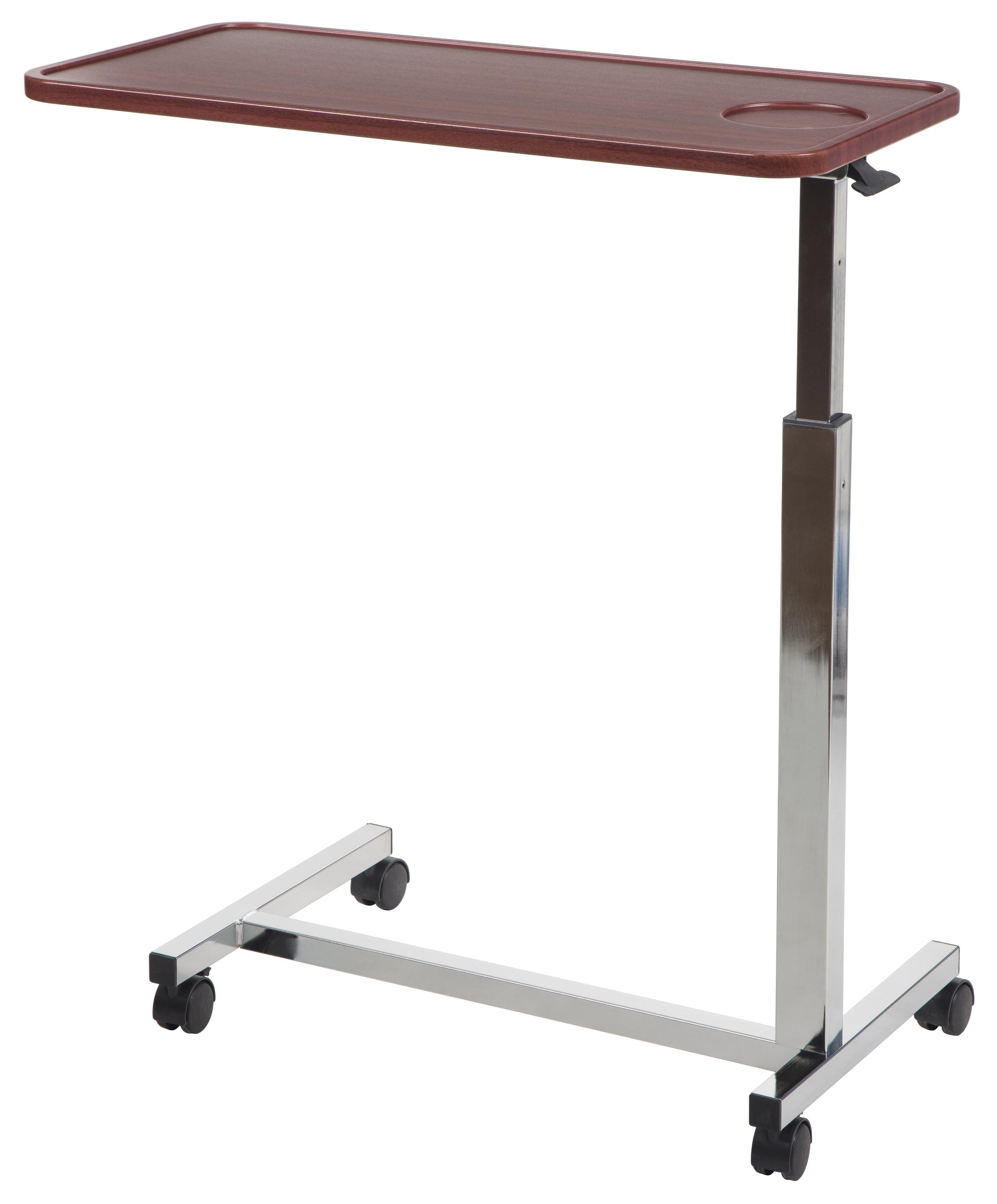 Maxwell Thomas® Wakefield Overbed Table, 30"L x 15"W, Base Shape: U ...