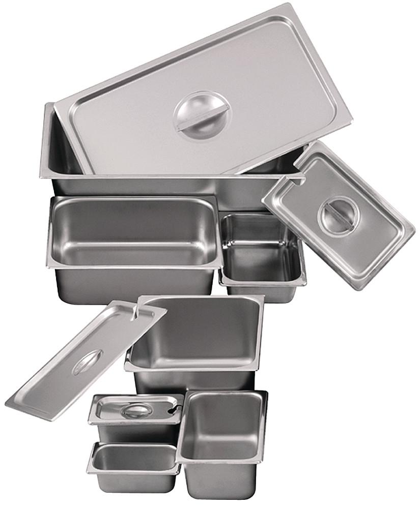 Direct Supply® Half Size Steam Table Pan 12-3/4" x 10-3/8", 22-Gauge ...