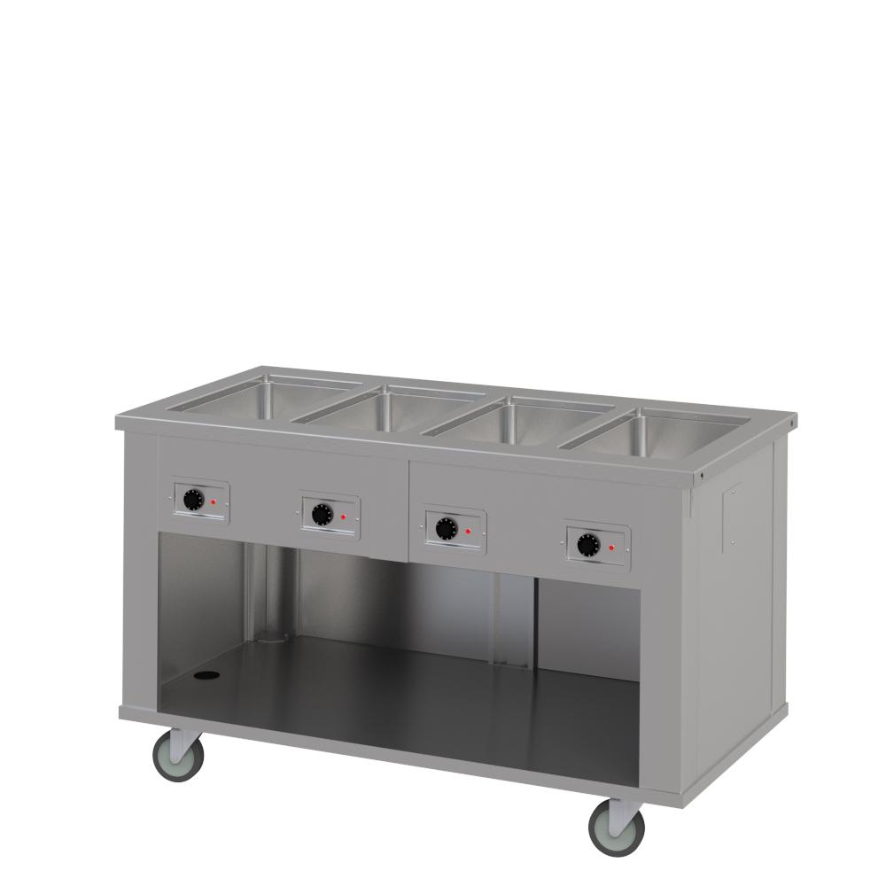 Piper Products Servolift Elite 500 Electric 5-Well Steam Table, 750 ...