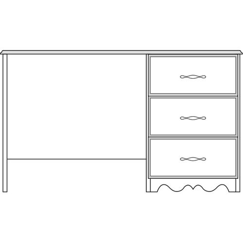 Maxwell Thomas® Williamsburg Writing Desk - Casegood Finish: Hayward ...