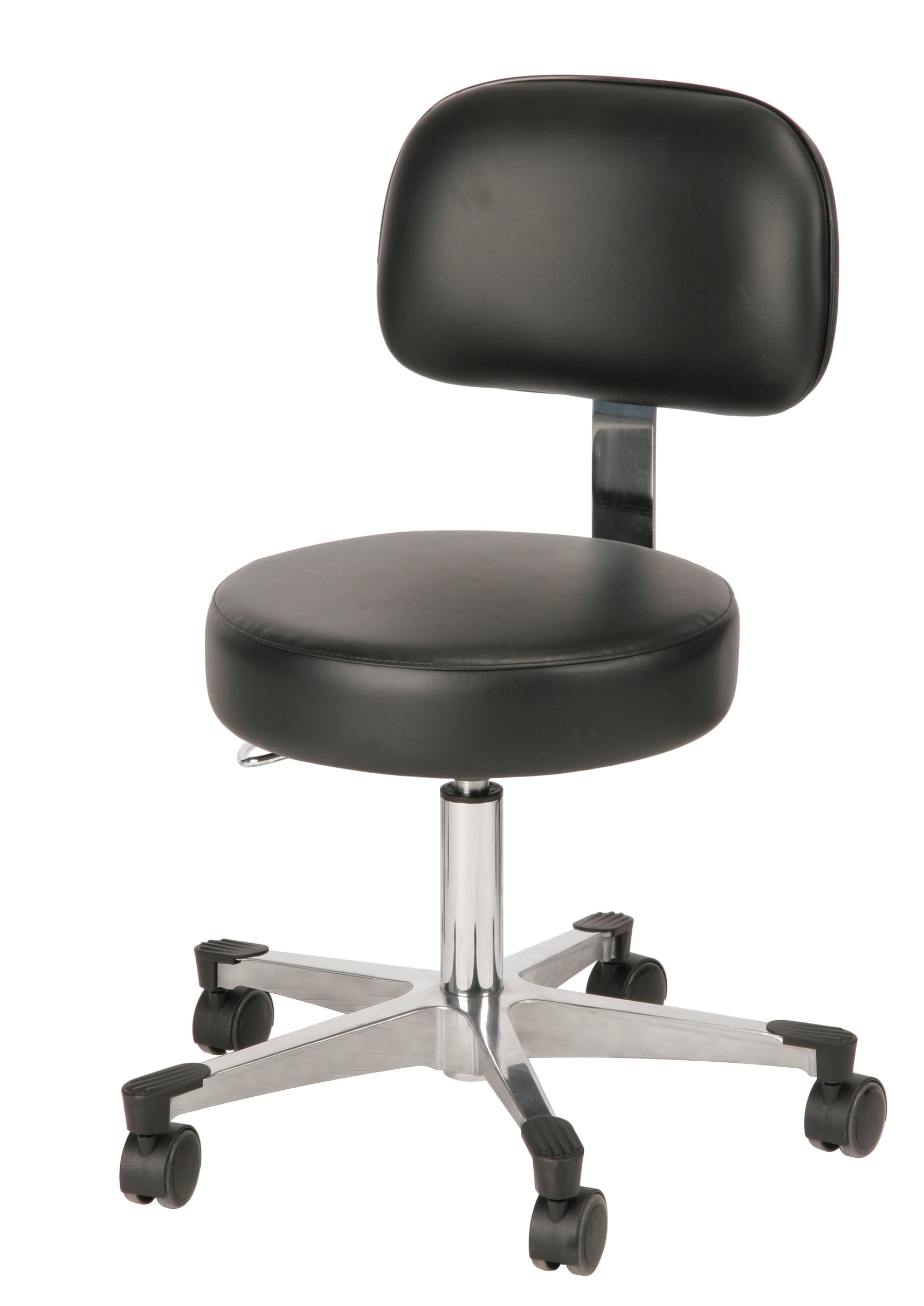 Direct Supply® Entree Value Plus Pneumatic Stool, No Back - Upholstery ...