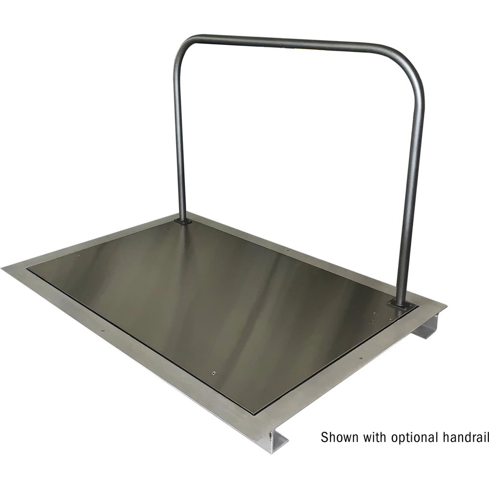 IN-FLOOR SCALE, PIVOTING DISPLAY, 32" x 50" PLATFORM, BMI, W/ PRINTER ...