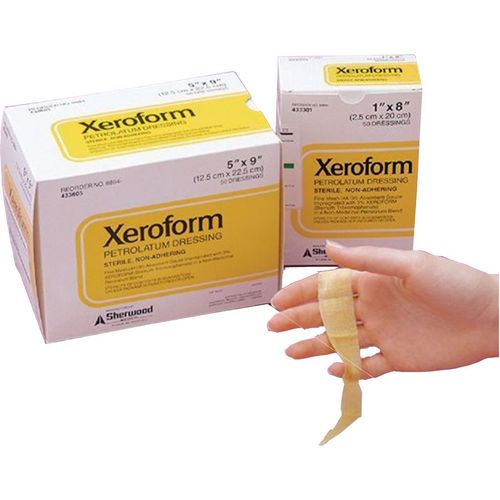 Xeroform, 1" x 8" (2.5 x 20 cm) 50/PK (6Q681) | Direct Supply