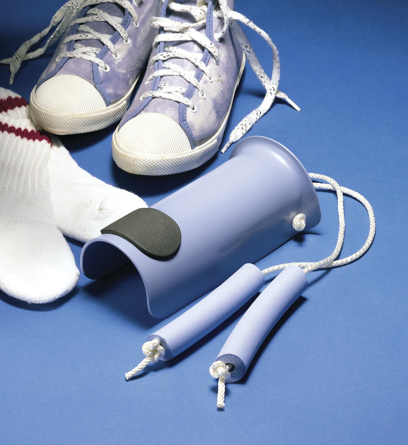 Sock and Stocking Aid with Built-Up Foam Handles, Adult, Rope 30", Each ...