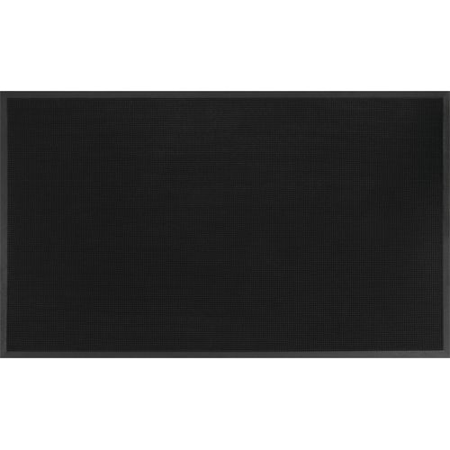 Apache Mills Trooper Matting, 24 in x 32 in, Black (6YT61) | Direct Supply