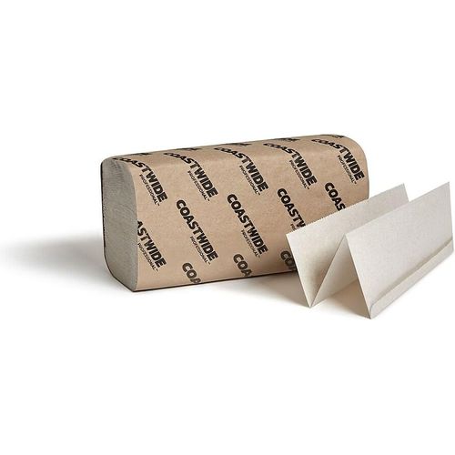 Coastwide Professional™ Multifold Paper Towels, 1-Ply, 250 Sheets/Pack ...