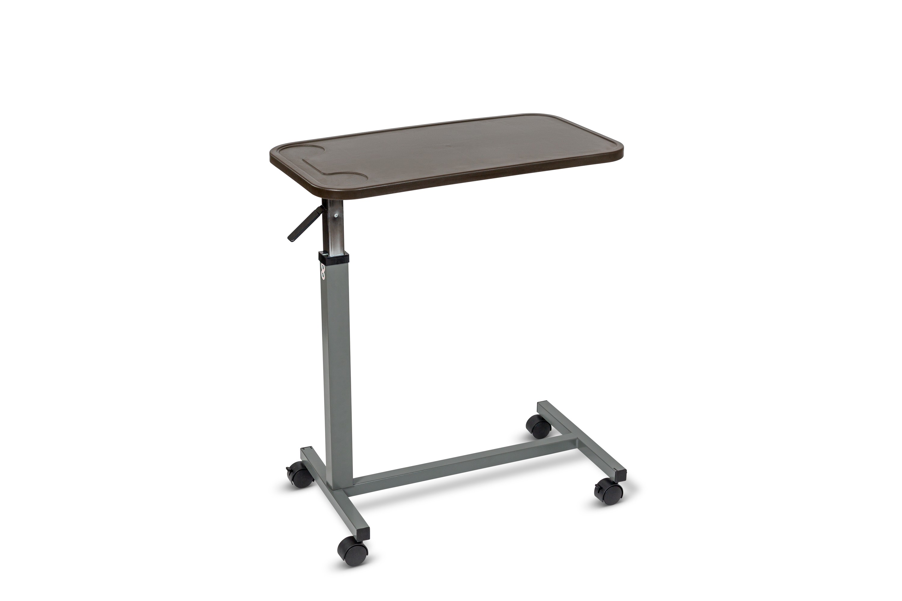 Overbed Table with H-Base Composite Top - Grey (3KMTD) | Direct Supply