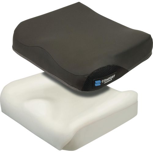 Comfort Saddle Cushion, Zero Elevation - Cushion Width: 18 in, Cushion ...