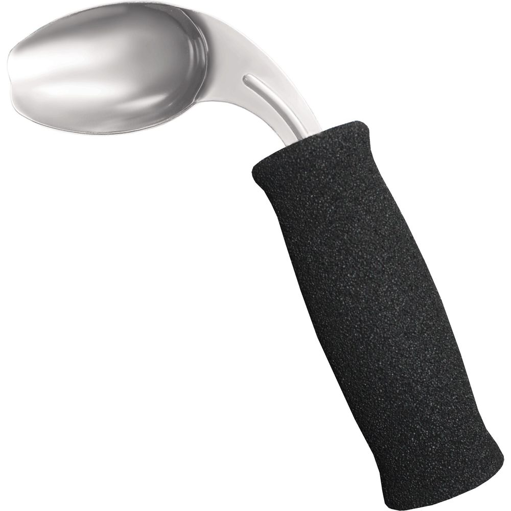 Direct Supply® Foam Handle Offset Spoon - Side: Right-Handed (8Y430)