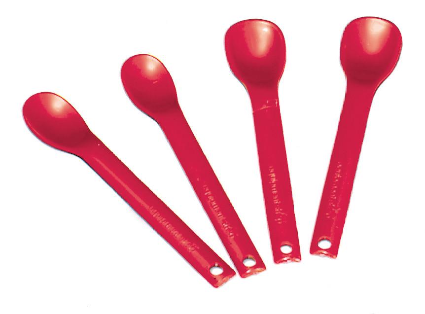 Maroon Spoon, Small, Pack of 10 (68630) | Direct Supply