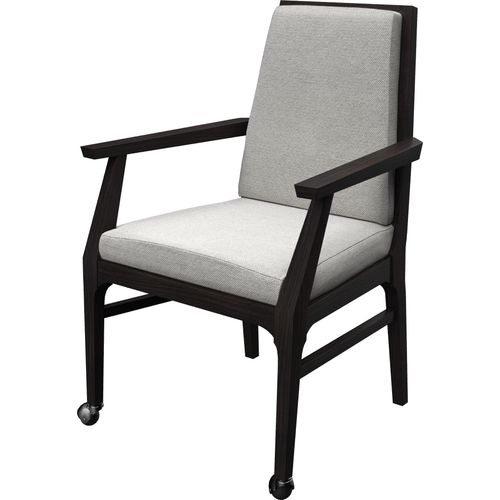 Maxwell Thomas® Amery Dining Chair with Casters, Grade B - Frame Finish ...