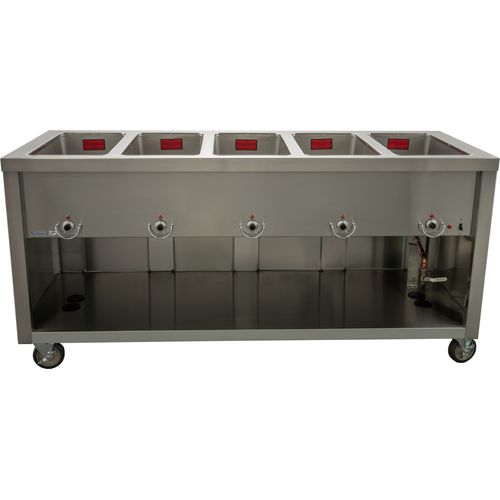 Duke E-5-CBSS-208-1 Thurmaduke® Stationary Electric Steam Table Hot ...