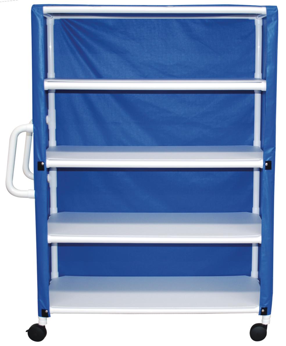 Replacement Direct Choice™ Cart Cover for 4-Shelved Jumbo Linen Cart ...