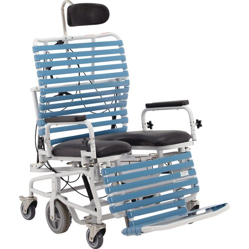 Broda Revive Bariatric Shower Commode Chair, 26"H x 27"W, 21" Seat ...