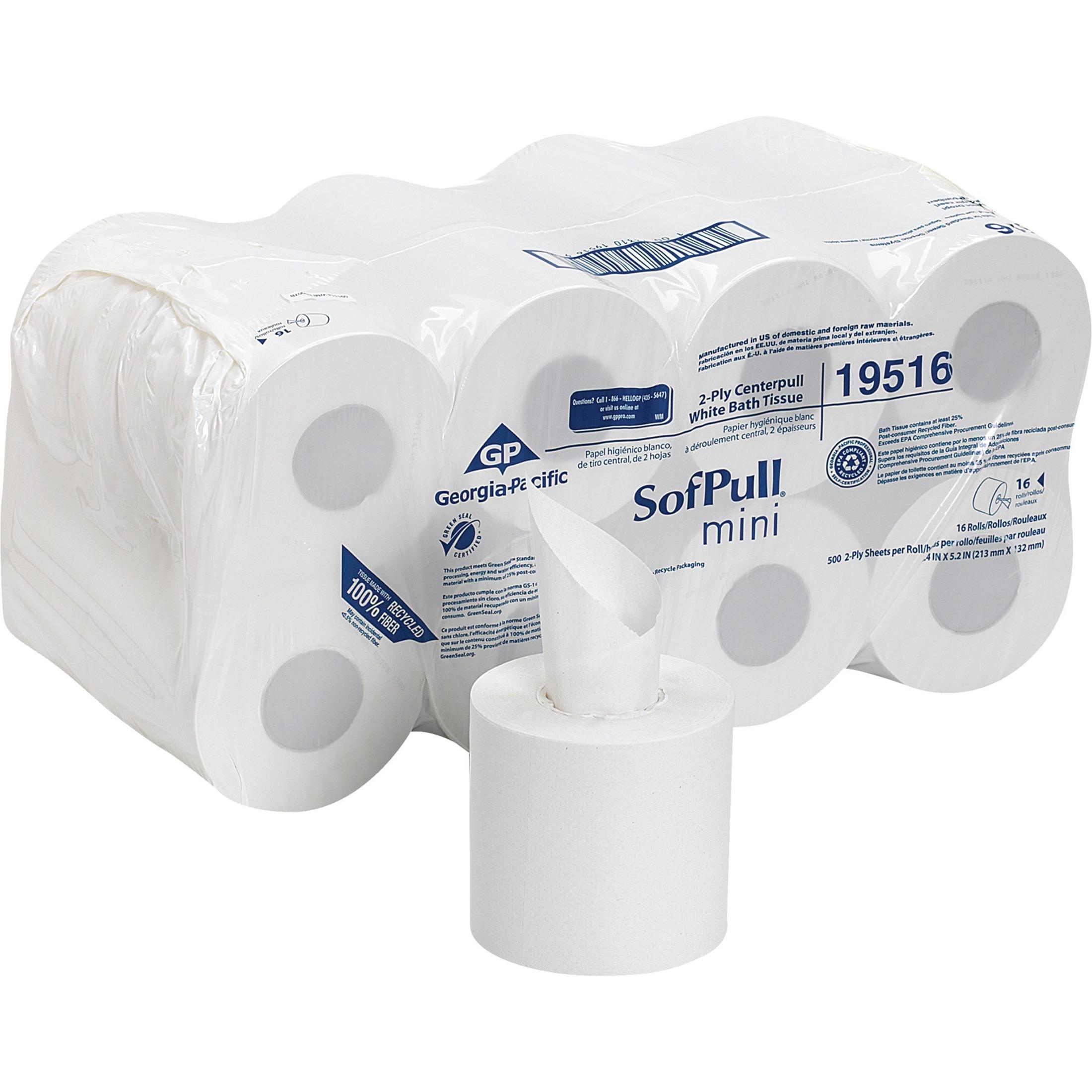 Compact Coreless Recycled Toilet Paper (Pack of 36) (GXH22) | Direct Supply