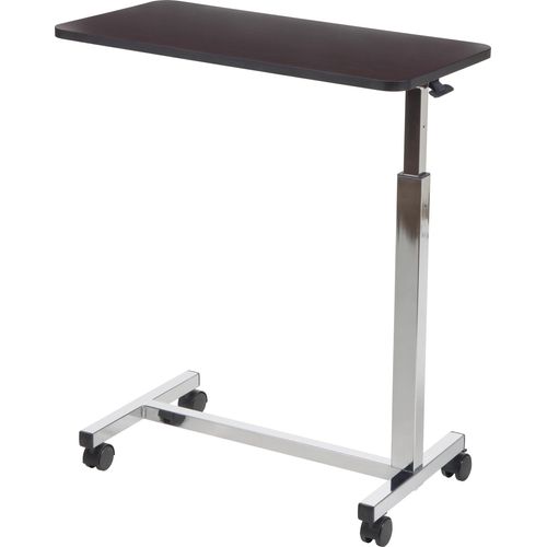 Panacea® Overbed Table, 30"L x 15"W, Base Shape: H-Base, Base Color ...