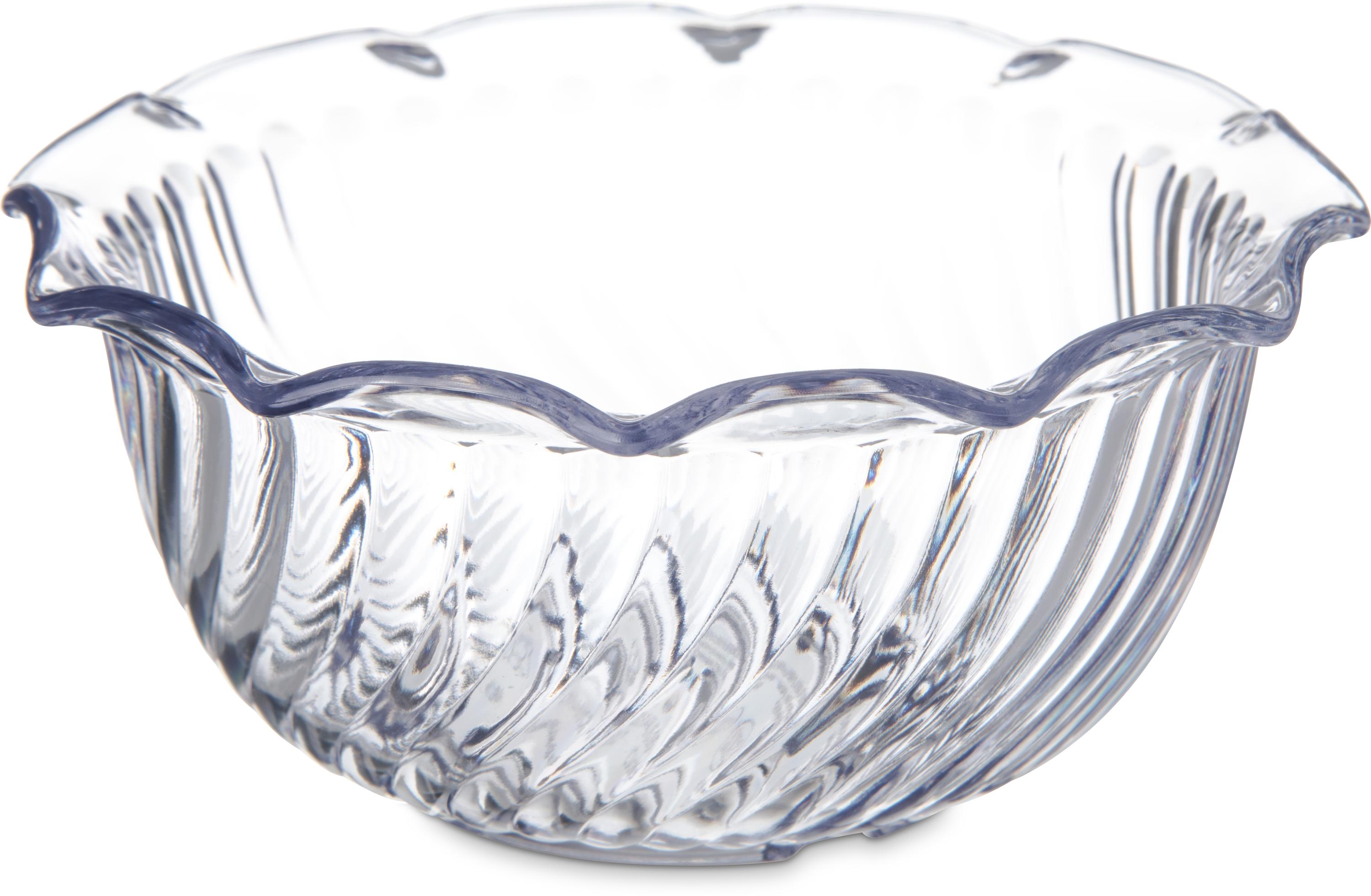 8 oz. Swirl Tulip Bowl, Clear (C8460) | Direct Supply